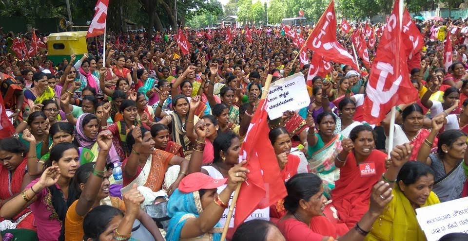 Karnataka Anganwadi Workers on Indefinite Strike | SabrangIndia